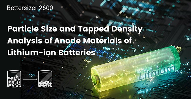 Particle Size and Tapped Density Analysis of Anode Materials of Lithium ...