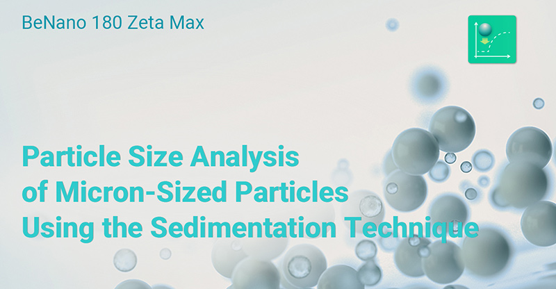 Particle Size Analysis of Micron-Sized Particles Using the Sedimentation Technique